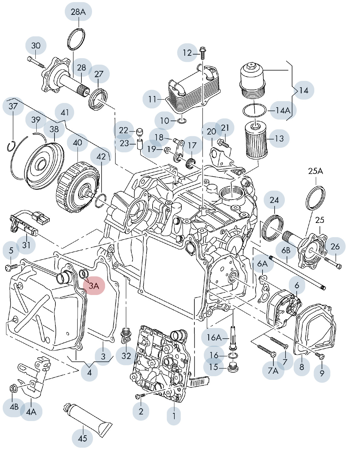 Подготовка к большому ТО DSG6(DQ250) + маховик — Volkswagen Golf Mk5, 2 ...