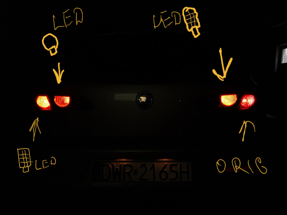 Led поворотники без ошибок — Alfa Romeo 159 Sportwagon, 1,9 л, 2008 ...
