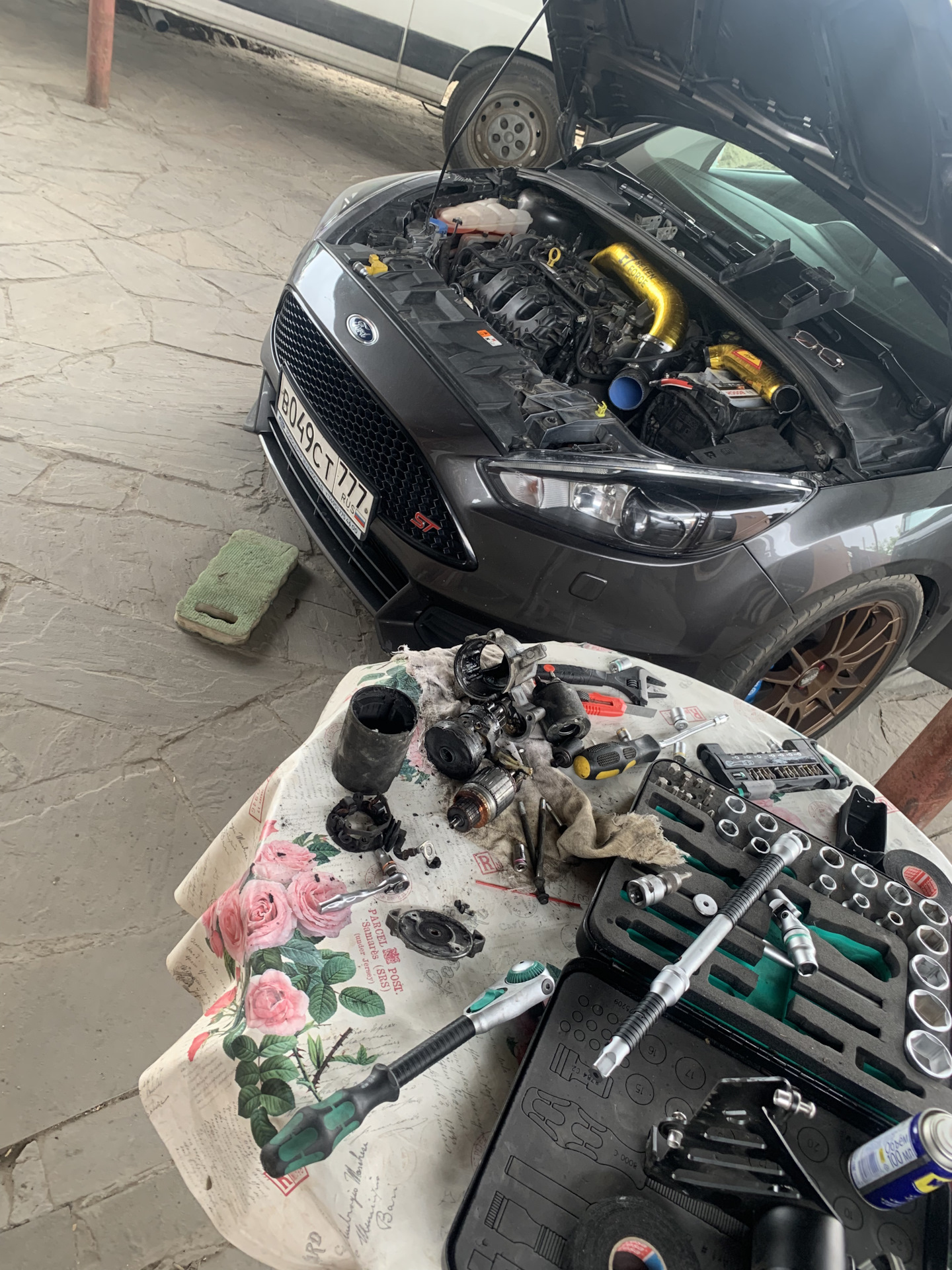 Ошибка P06E9, замена стартера — Ford Focus Wagon III, 2 л, 2017 года ...