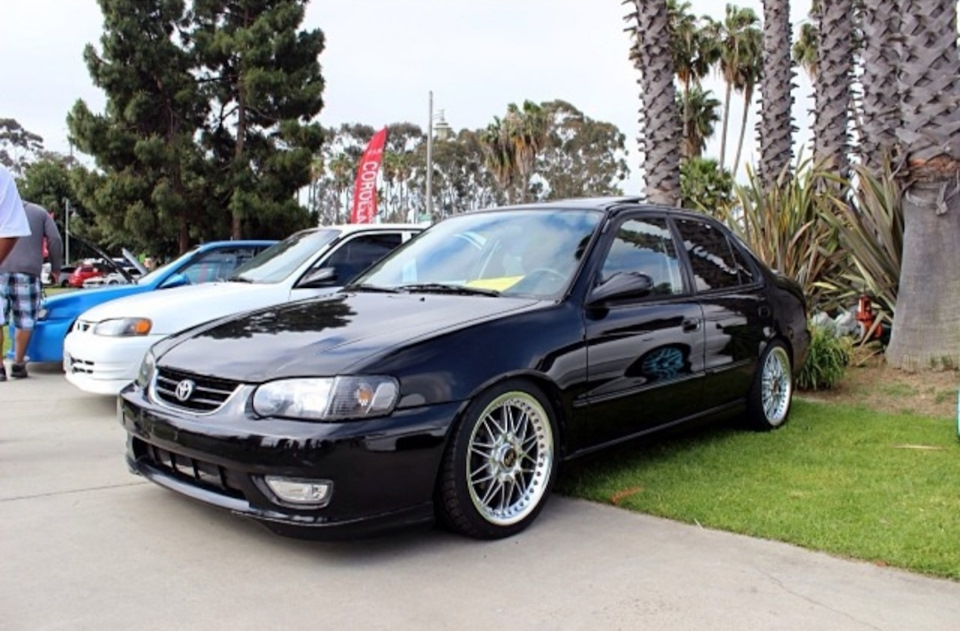 Toyota Corolla zze110 USA 1.8 — Toyota Corolla (110), 1,8 л, 2001 года ...