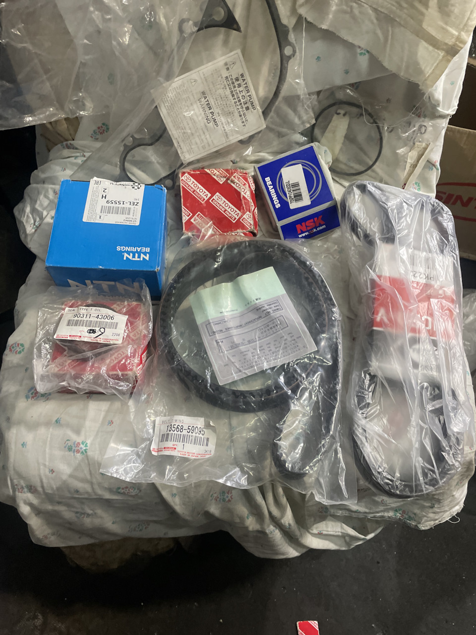 Замена ГРМ — Lexus LX (UZJ100), 4,7 л, 2005 года | своими руками | DRIVE2