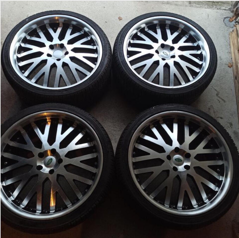 Range rover l322 Диски 22 kahn — Land Rover Range Rover (3G), 3,6 л ...