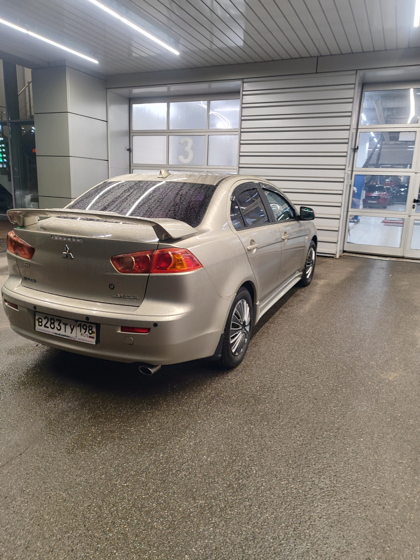 Возвращение домой — Mitsubishi Lancer X, 2 л, 2008 года | кузовной ремонт | DRIVE2