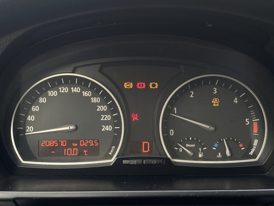 Ошибки 04 LWS и 05 LWS — BMW X3 (E83), 2 л, 2009 года | поломка | DRIVE2