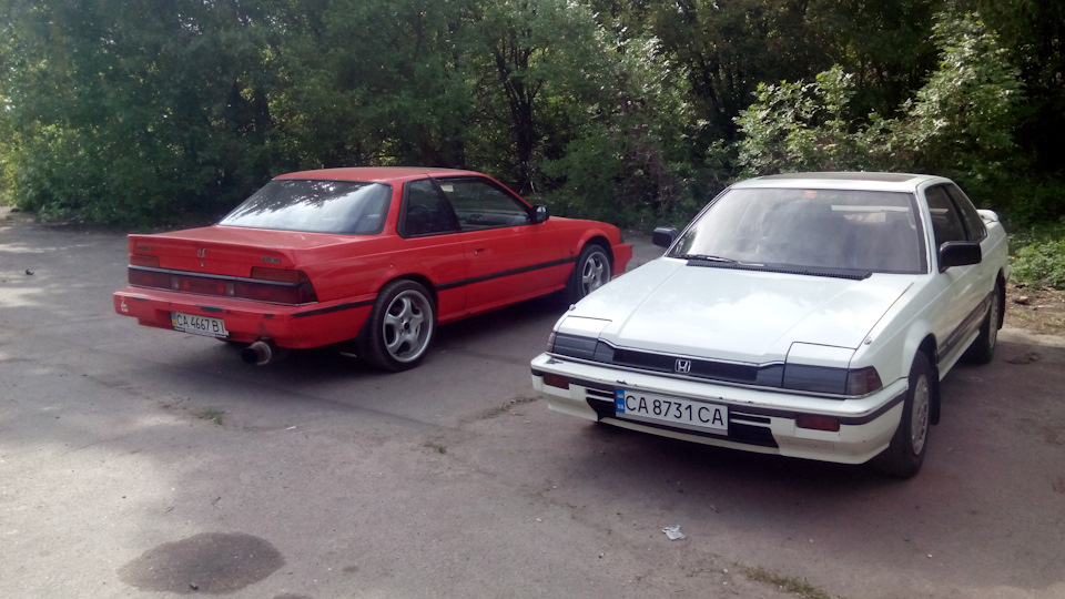 Решил выложить просто фото машины) — Honda Prelude (AB, BA1/2/3/6, BB), 1,8 л, 1987 года ...