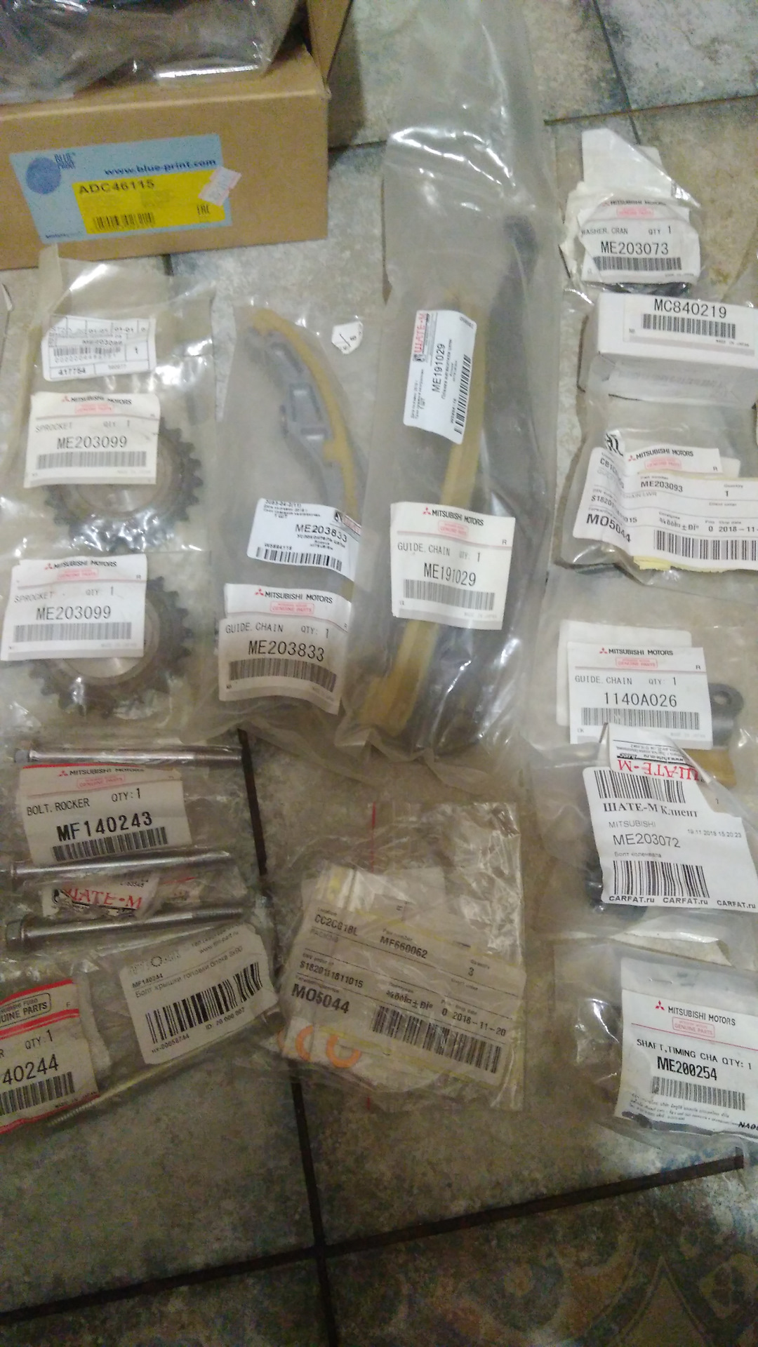 Продажа остатков запчастей. — Mitsubishi Pajero (3G), 3,2 л, 2002 года ...