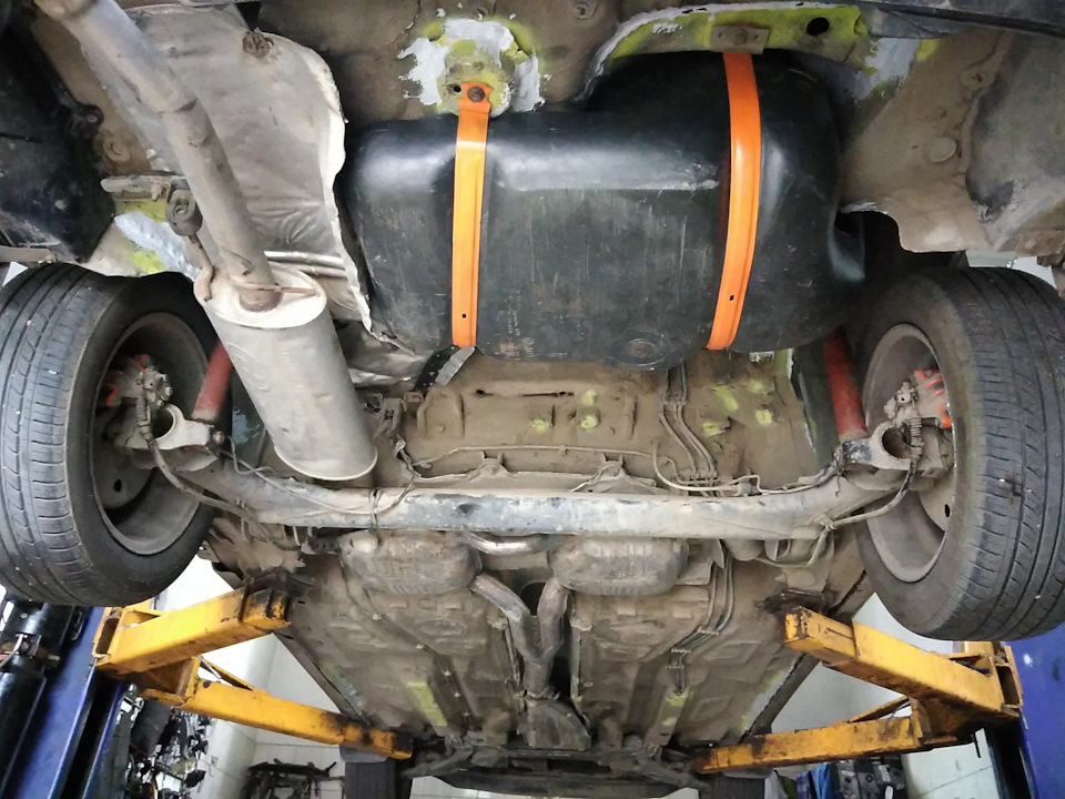 Syncro swap#4 Приварка крепежей синхры. Установка бака — Volkswagen ...