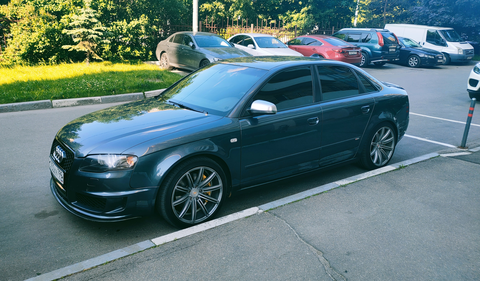 Эпизод 59! ТО, вибрация при торможении — решено, тонер. — Audi A4 (B7 ...