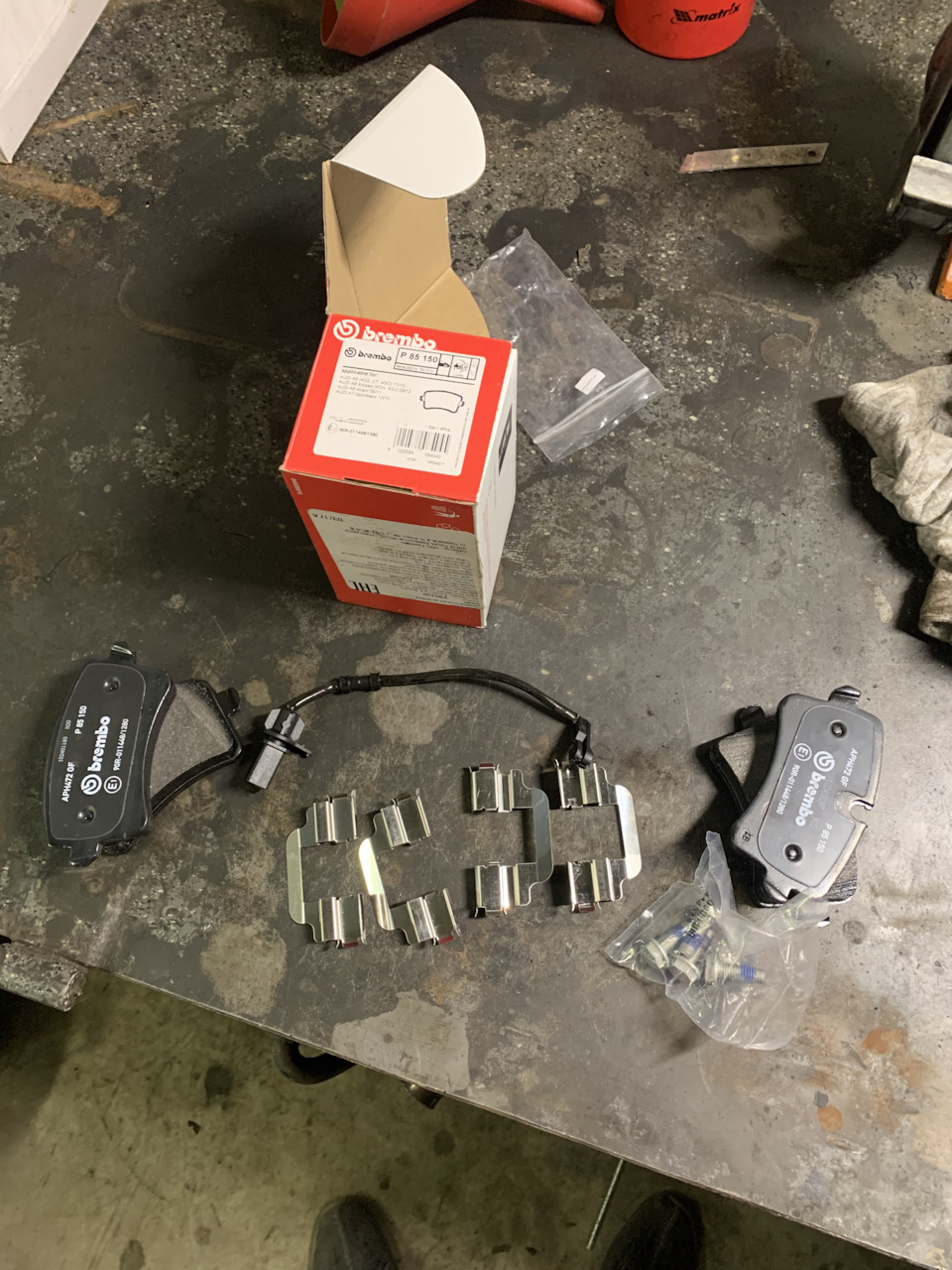 P85150 Тормозные колодки brembo | Запчасти на DRIVE2