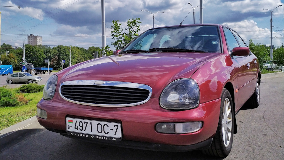 Ford Scorpio II 2.3 бензиновый 1997 | II Red White на DRIVE2