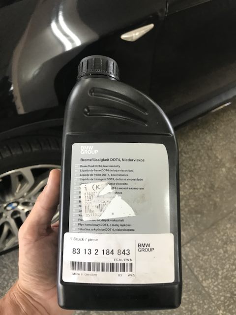 83132184843 Тормозная жидкость DOT4 LV, с низк.вязк. BMW | Запчасти на ...
