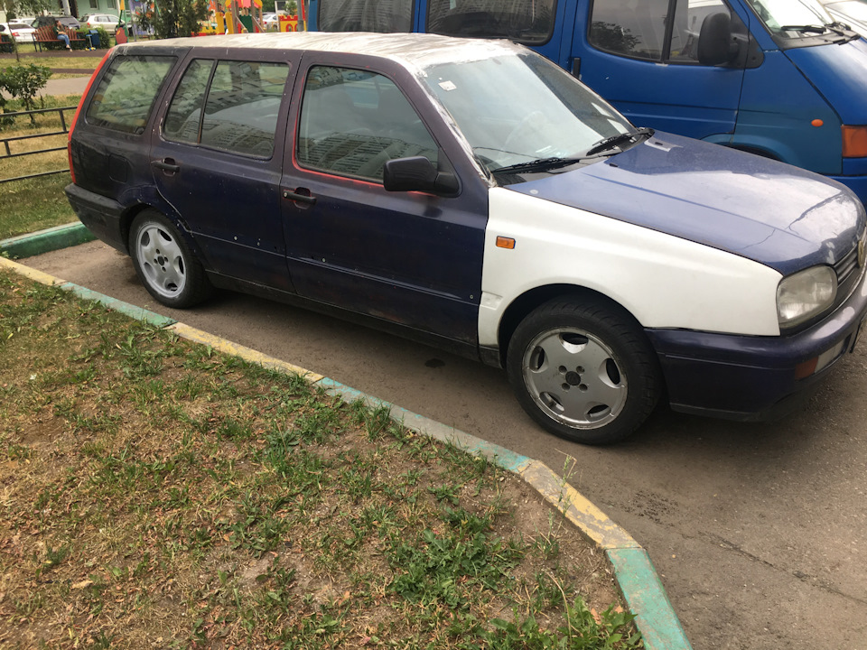 Просто вид — Volkswagen Golf Variant (Mk3), 1,8 л, 1997 года ...