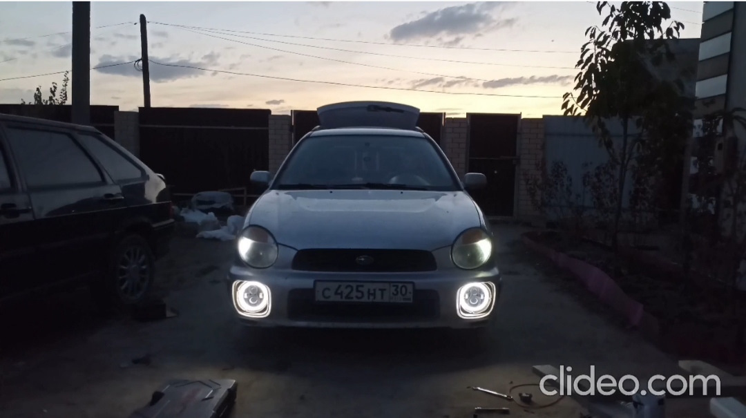 Фары от нивы на субару — Subaru Impreza (GD/GG), 2 л, 2001 года ...