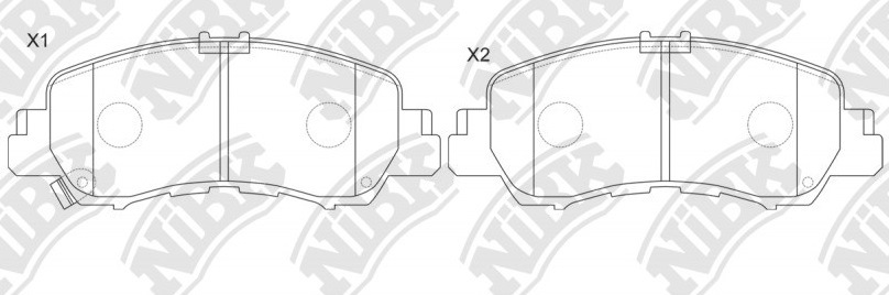 Передние тормозные колодки Mitsubishi Eclipse Cross и их аналоги ...