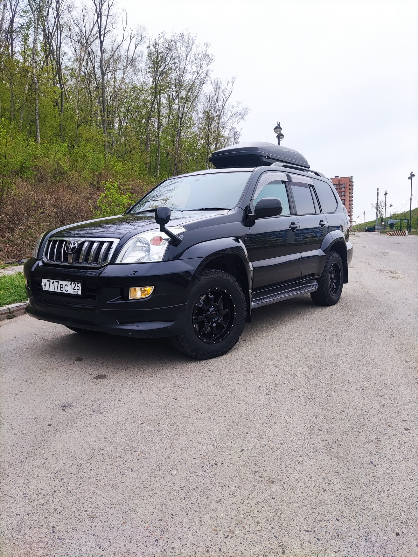 Bf Goodrich + MKW — Toyota Land Cruiser Prado 120-series, 2,7 л, 2005 года | шины | DRIVE2