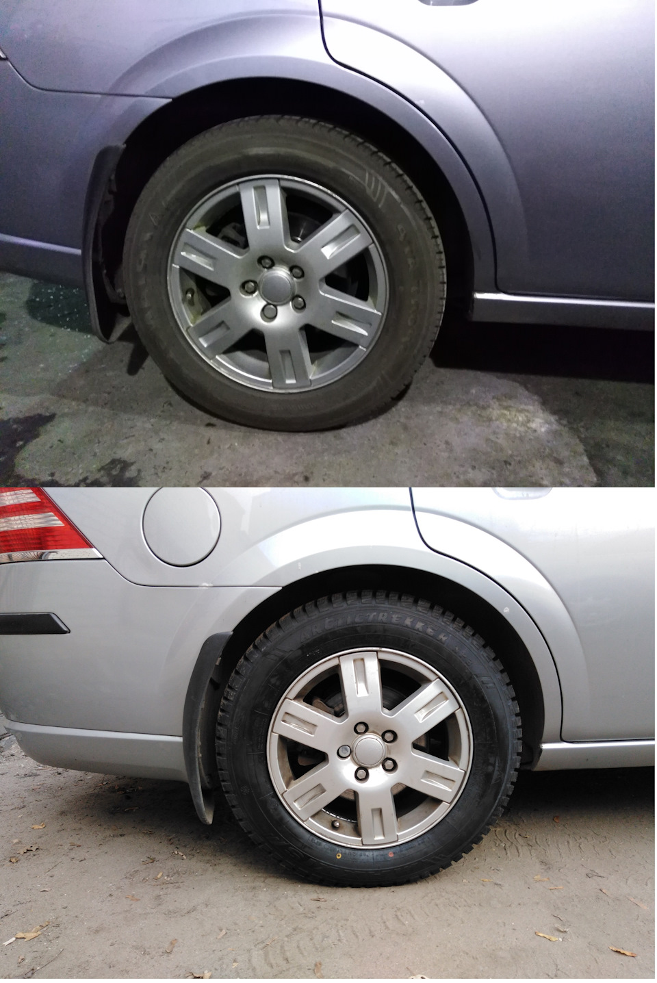 Новые зимние шины 205/65/16 MAXXIS NP3 — Ford Mondeo III, 2 л, 2006 ...