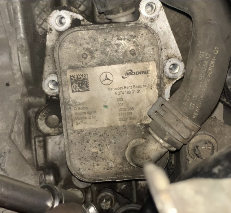 #27. Теплообменник и квкг м274. — Mercedes-Benz C-Class (W204), 1,6 л ...