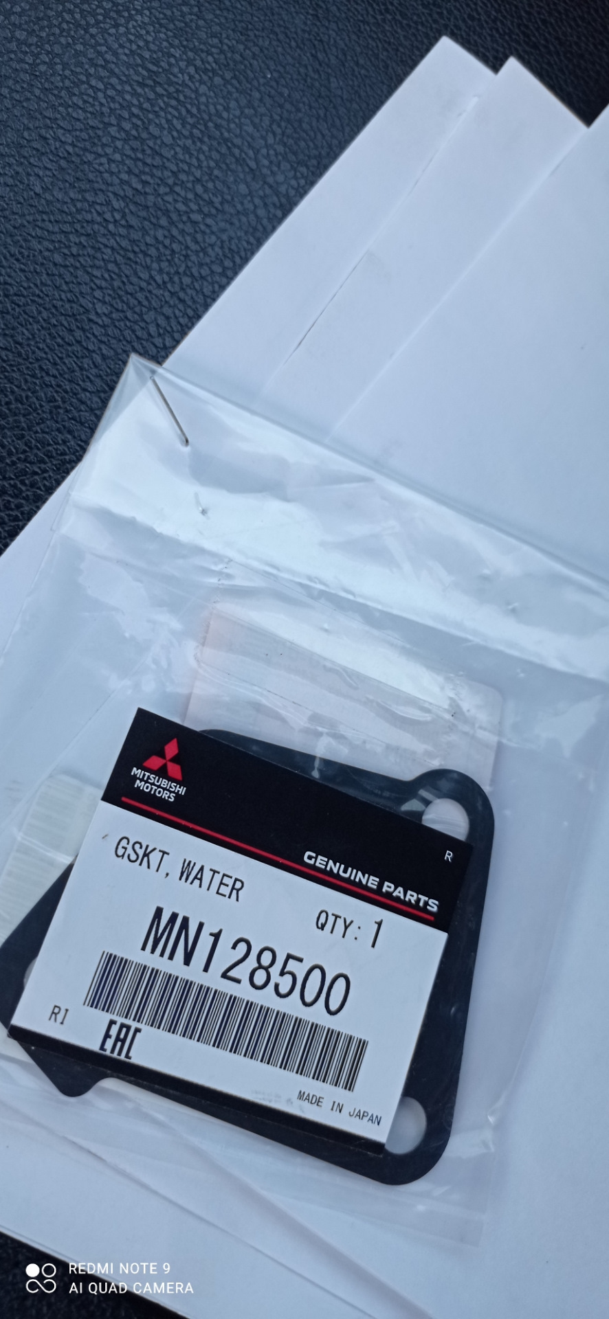 MN128500 ПРОКЛАДКА ПАТРУБКА СИСТЕМЫ ОХЛАЖДЕНИЯ Mitsubishi | Запчасти на ...