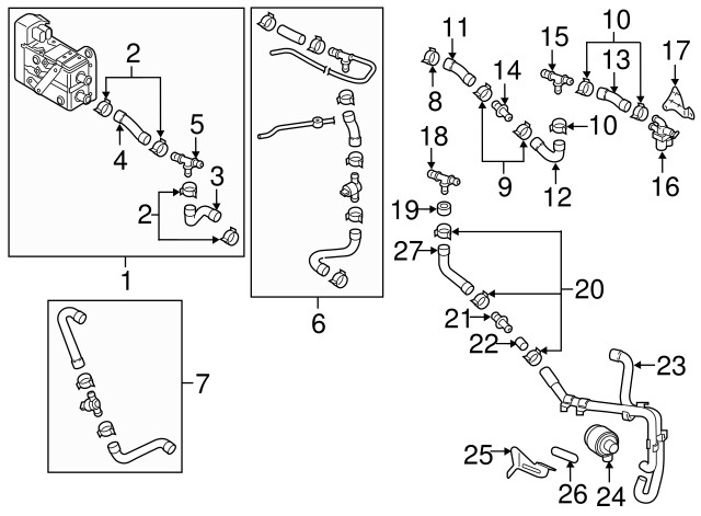 5G0965567 Насос системы охлаждения VAG | Запчасти на DRIVE2