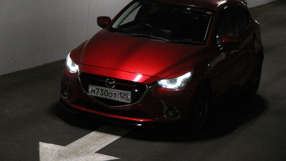 Mazda Demio (4G) 1.5 дизельный 2016 | Red Soul ( 頭文字D ) на DRIVE2