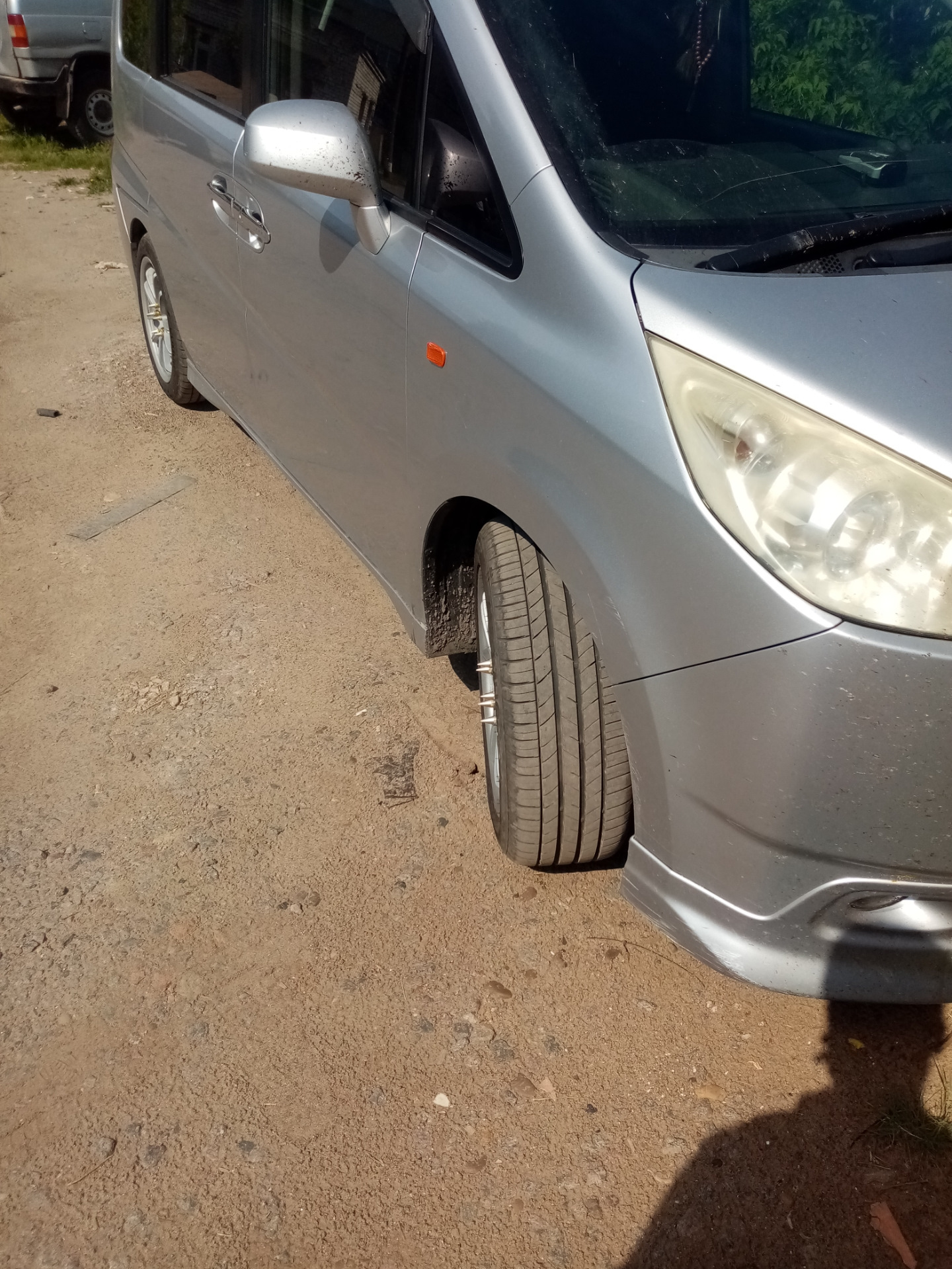 Тапки — Honda Stepwgn (3G), 2 л, 2007 года | колёсные диски | DRIVE2