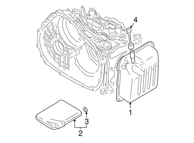 MD758691 ФИЛЬТР МАСЛЯНЫЙ АКПП MITSUBISHI Mitsubishi | Запчасти на DRIVE2