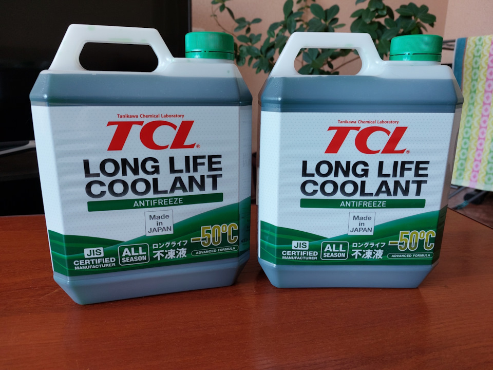 Антифриз TCL Long Life Coolant GREEN -50°C — Toyota Corona Premio (T210 ...