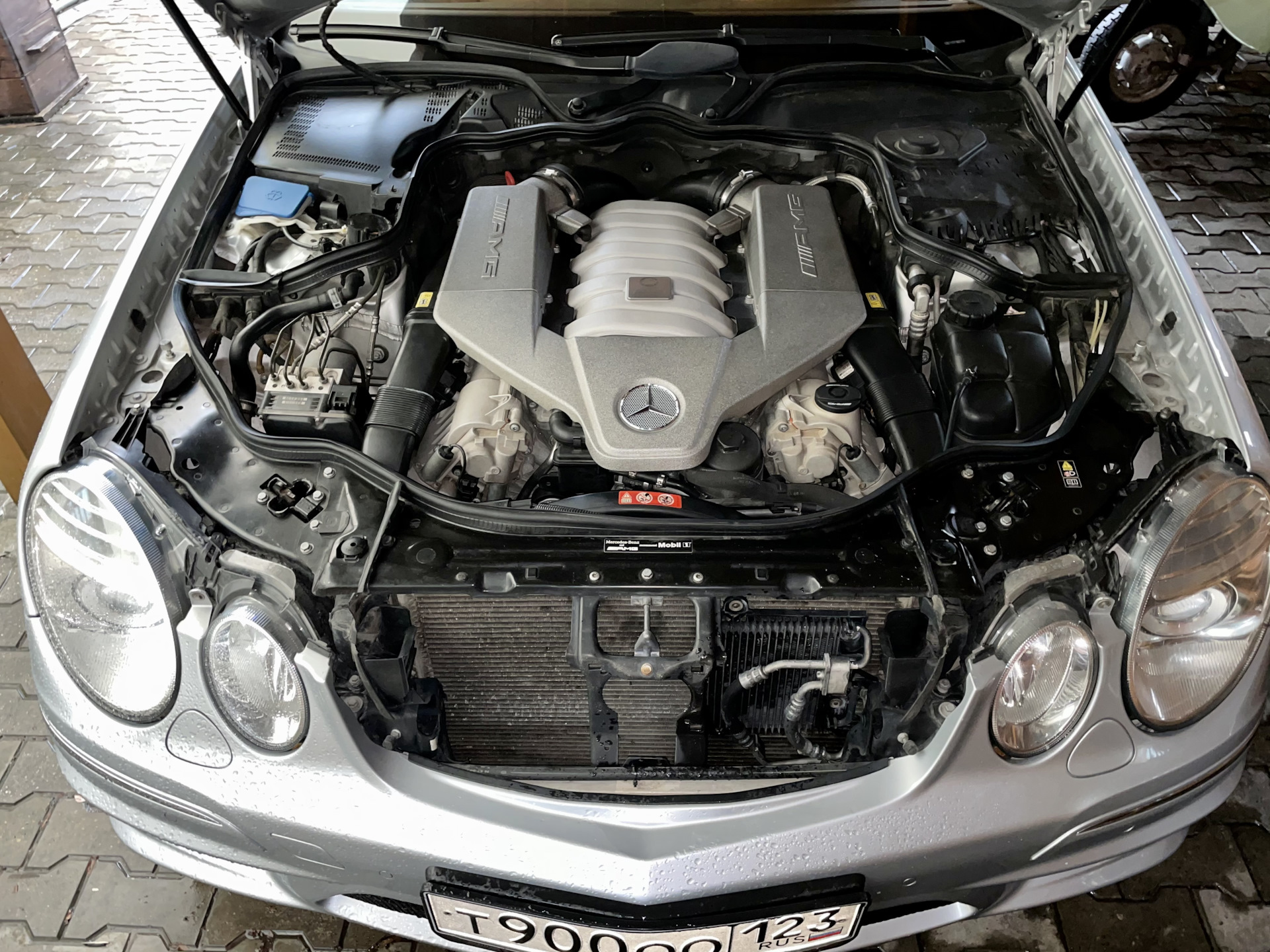 Приводим в порядок 3 (сборка M156, результат) — Mercedes-Benz E 63 AMG (W211), 6,3 л, 2007 года ...