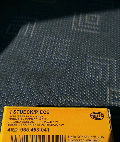 4RD965453041 Реле универсальное Mercedes/Opel HELLA | Запчасти на DRIVE2