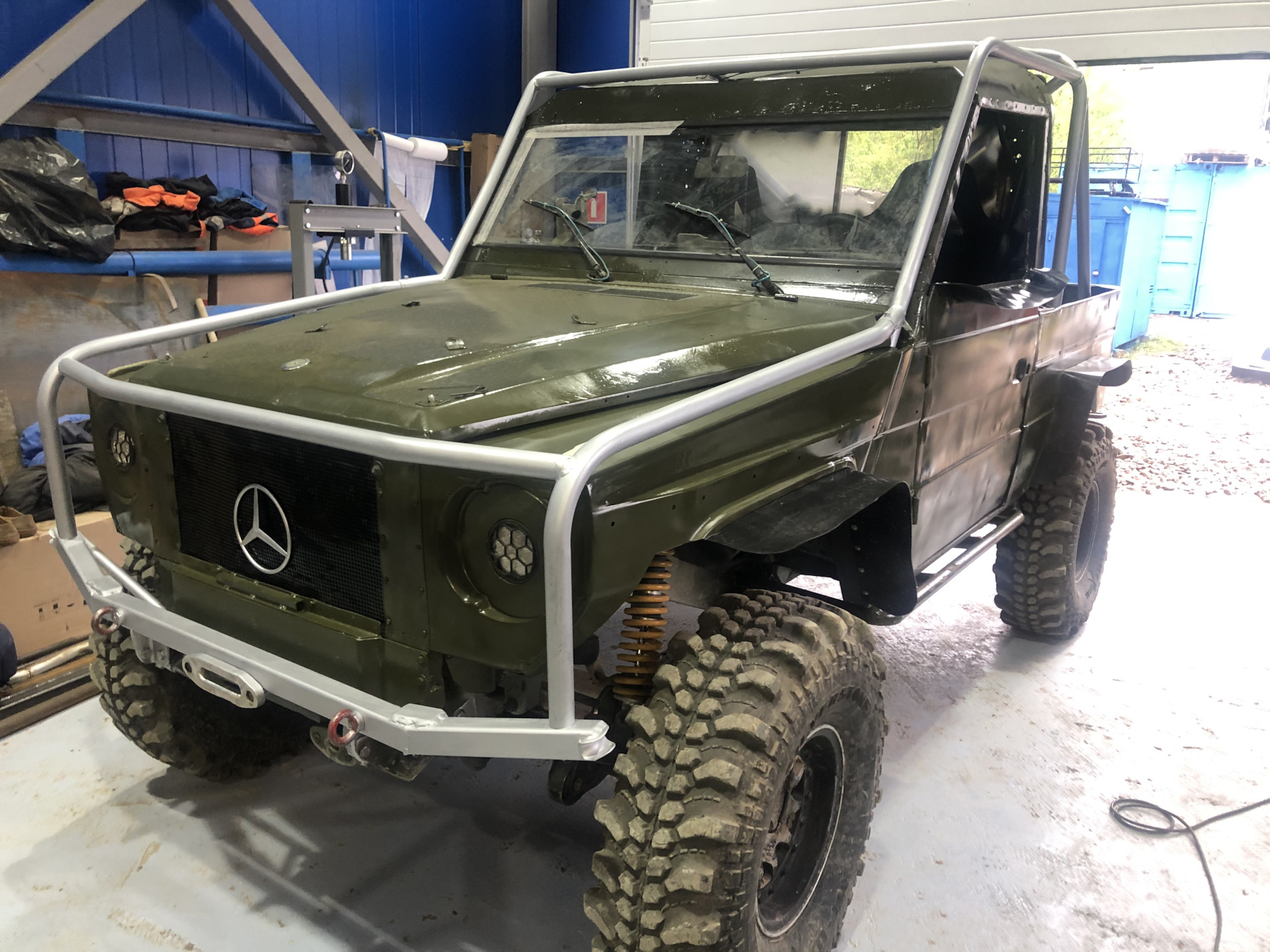 Волчара к бою готов — Mercedes-Benz G-Class (W460/W461), 2,7 л, 1988 ...