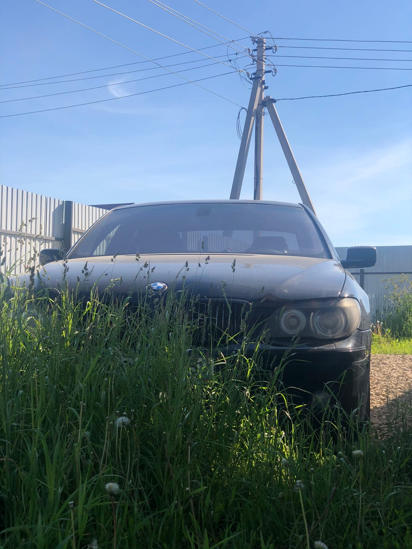 Июньское. — BMW 7 series (E65/E66), 4,8 л, 2005 года | визит на сервис ...