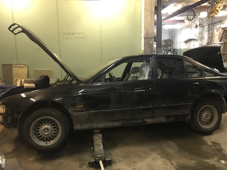 Дооснащение М-пак — BMW 5 series (E39), 4,4 л, 2000 года | тюнинг | DRIVE2