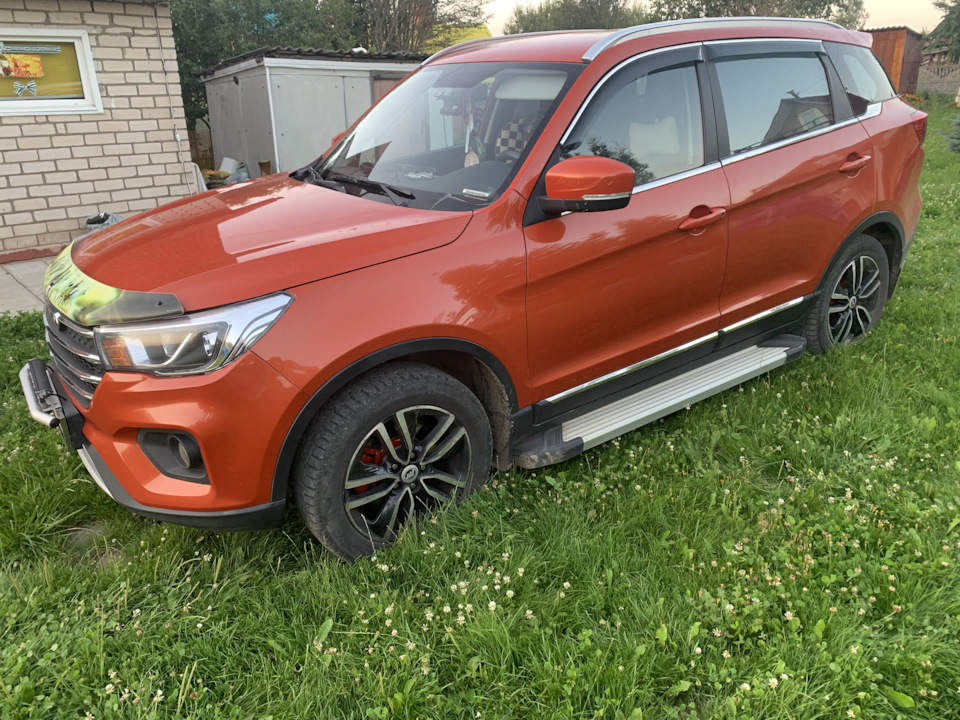Замена тормозных дисков передних и колодок — Lifan X70, 2 л, 2018 года ...