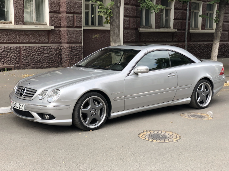 Что еще было в 2022 — Mercedes-Benz CL 55 AMG (W215), 5,5 л, 2002 года ...