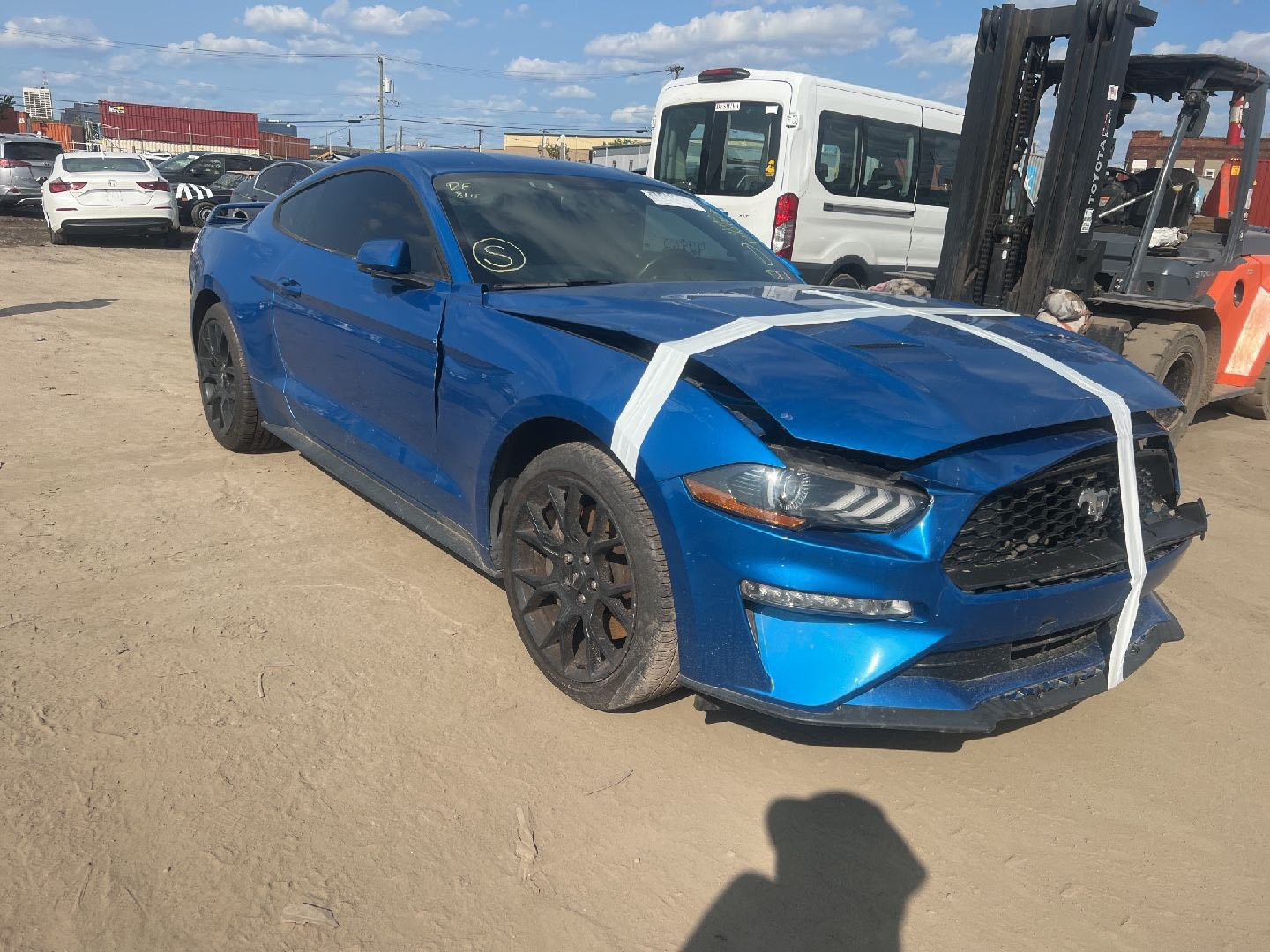 Прибыл в порт New York — Ford Mustang (6G), 2,3 л, 2019 года | просто ...