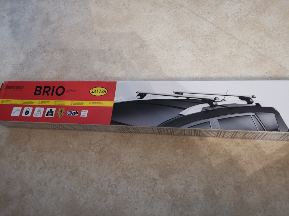 Багажник на крышу BRIO MENABO 120 см — DRIVE2