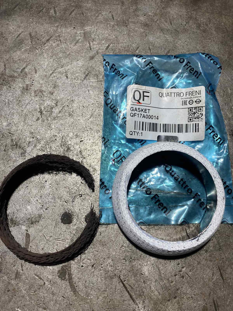QF17A00014 Прокладка выхлопной системы Quattro Freni | Запчасти на DRIVE2