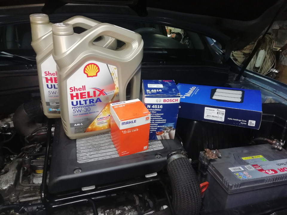 Устранение течи масла из под прокладок маслянного теплообменника и ...