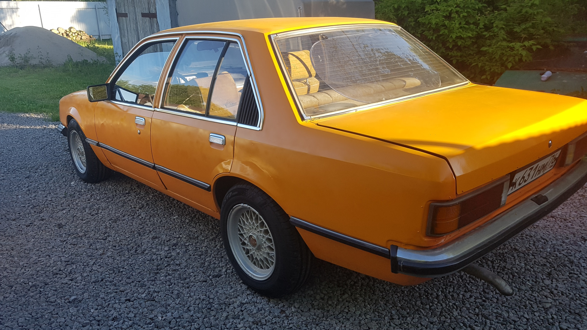 Прикупил новые диски — Opel Commodore C, 2,5 л, 1978 года | колёсные ...