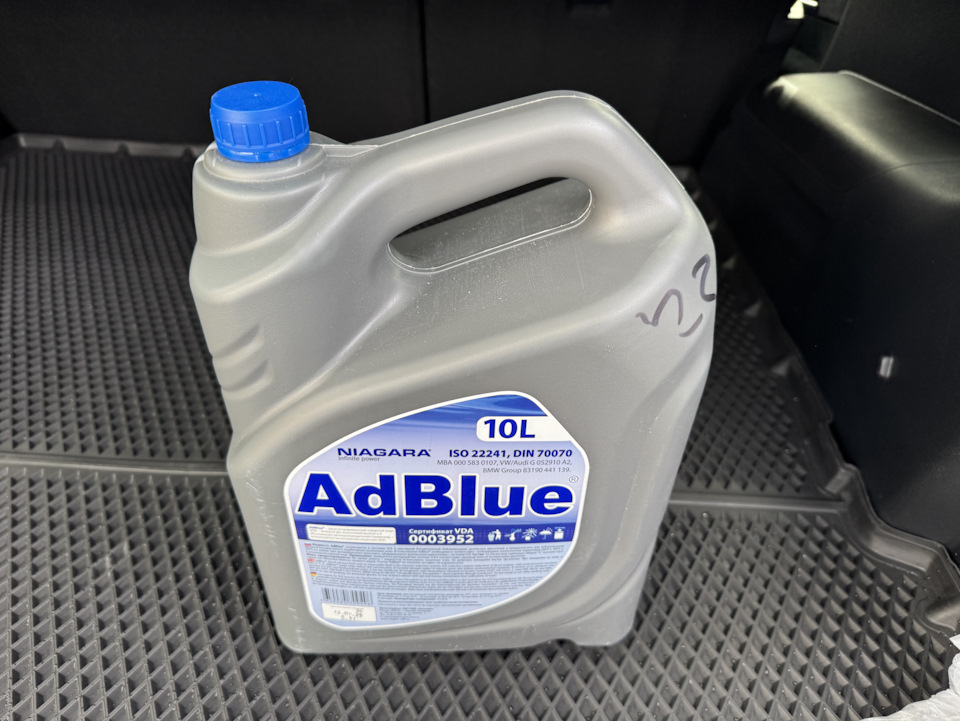 Мочевина AdBlue ver.1 — KIA Mohave (HM2), 3 л, 2022 года | своими ...
