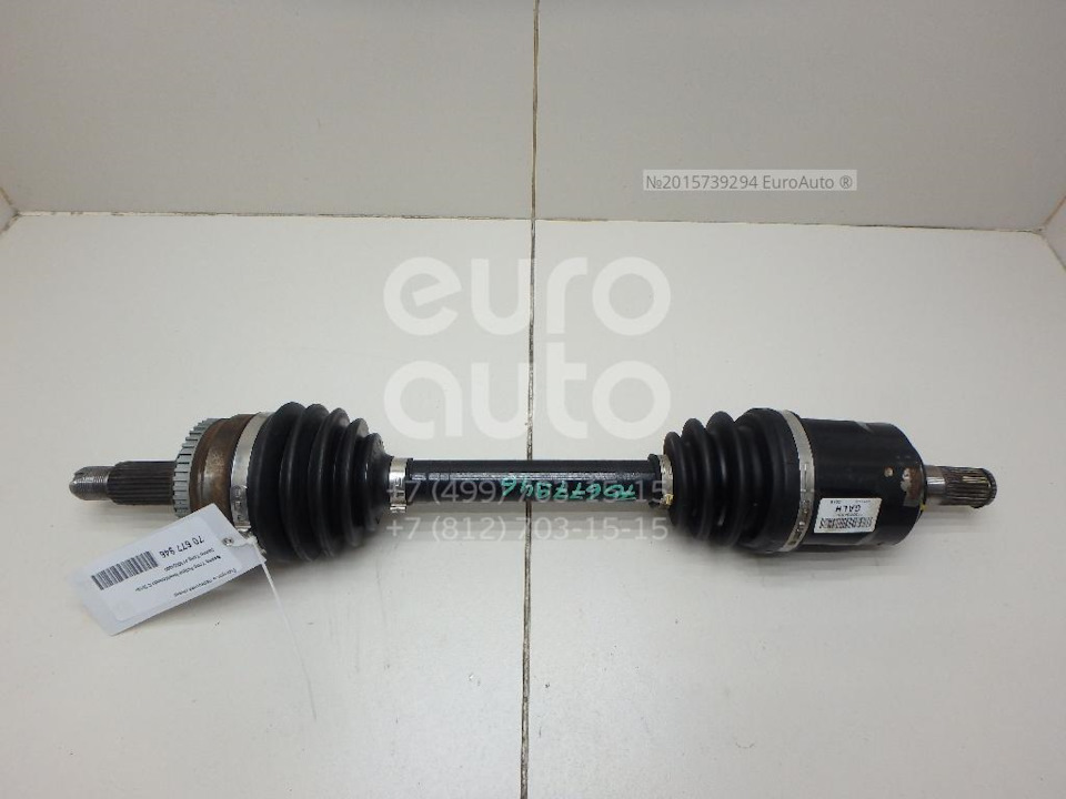 4130034300 Привод колеса (лев.) SSANG YONG | Запчасти на DRIVE2