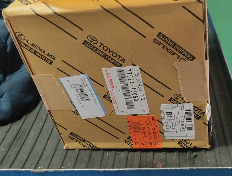 7702448050 Фильтр топливный TOYOTA LEXUS | Запчасти на DRIVE2