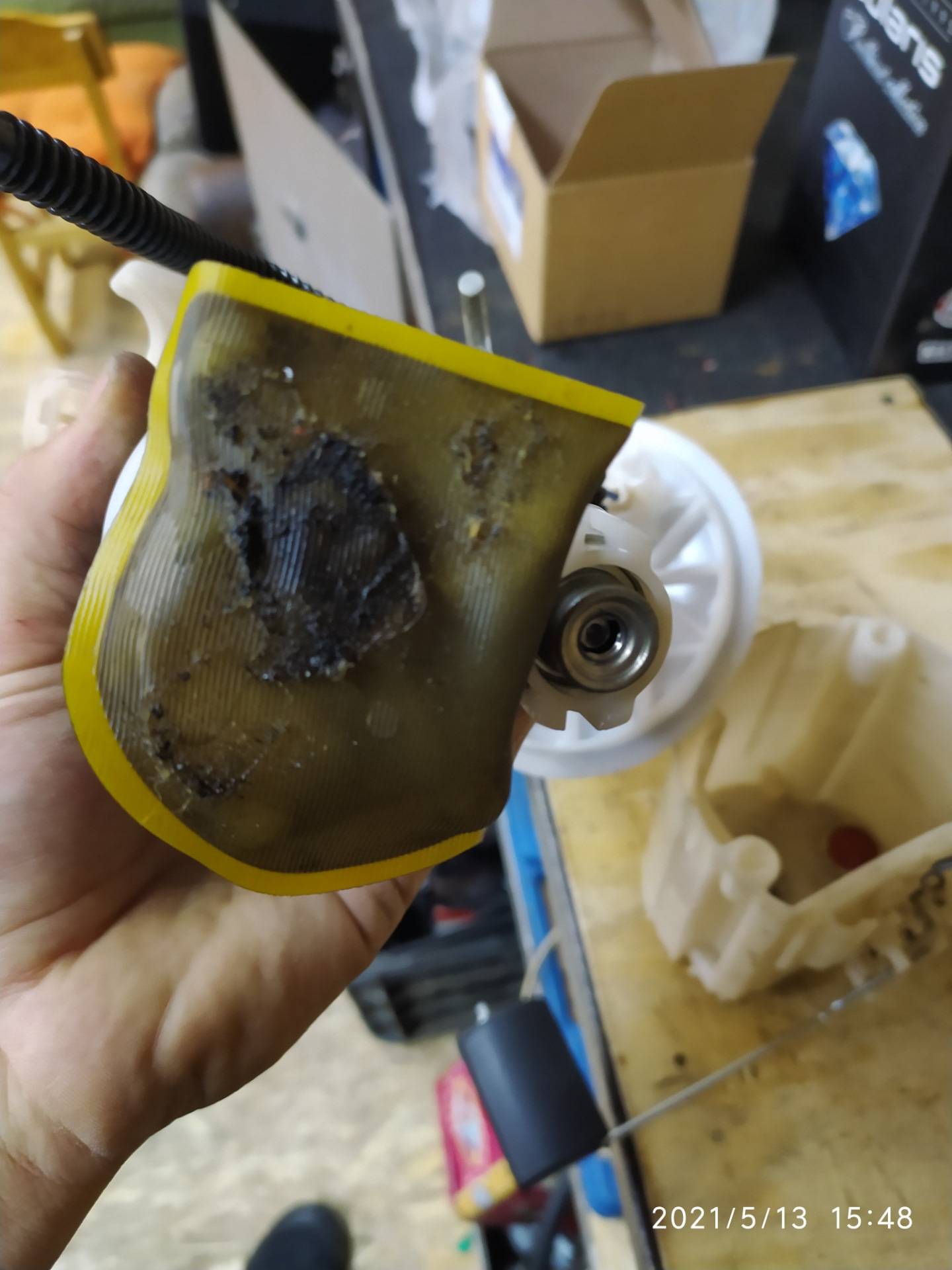 Замена фильтров — Hyundai Sonata VI (YF), 2 л, 2011 года | своими ...