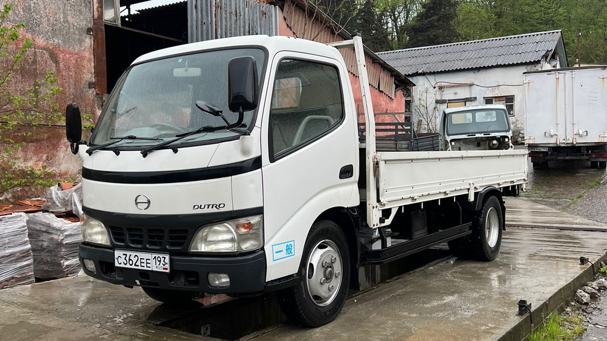 Toyota Dyna 4.6 дизельный 2003 | Toyota Dyna - Hino Dutro на DRIVE2