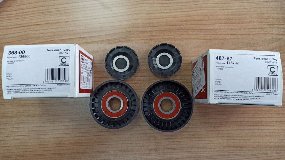 Обязательное ТО — замена ремней и роликов — Volvo V40 Cross Country, 2 ...