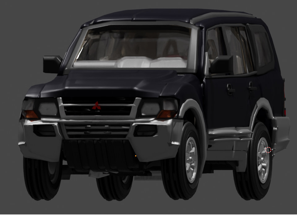 Mitsubishi Montero III 2000 in BLENDER 3D — DRIVE2