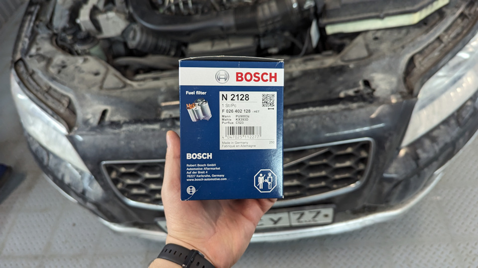 F026402128 Топливный фильтр BOSCH | Запчасти на DRIVE2