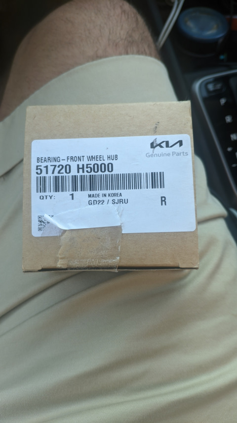 51720H5000 ШАРИКОВЫЙ ПОДШИПНИК D=52ММ KIA HYUNDAI | Запчасти на DRIVE2