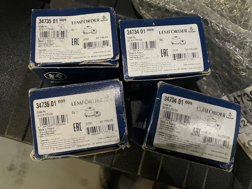 Ремонт ходовой — BMW X5 (F15), 3 л, 2017 года | расходники | DRIVE2