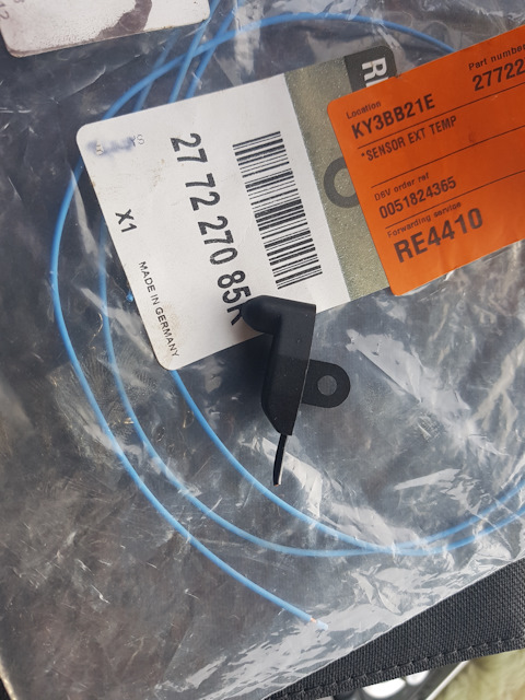 277227085R Датчик температуры воздуха RENAULT | Запчасти на DRIVE2